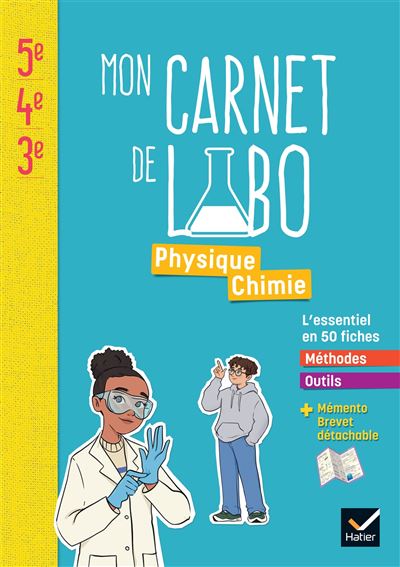 Microméga Physique Chimie Cycle 4 - Ed 2025 - Mon carnet de labo - broché - Christophe Daujean ...