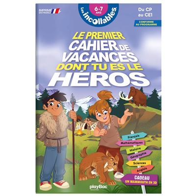 Les Incollables - Cahier de vacances dont tu es le héros 2025 - Les ...