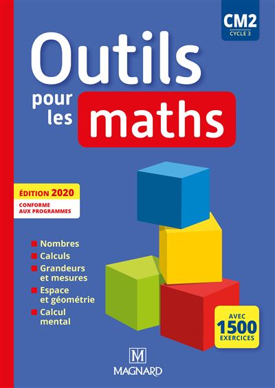 Outils pour les Maths CM2 (2020) - Manuel élève Edition 2020 - broché - Sylvie Carle, Mauro ...