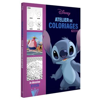 Lilo et Stitch - DISNEY TEENS - Atelier de coloriages - Je dessine Stitch - Collectif - broché ...
