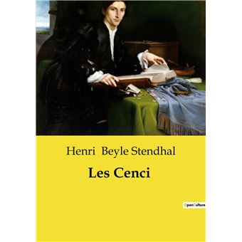 Les Cenci - broché - Stendhal - Achat Livre | fnac