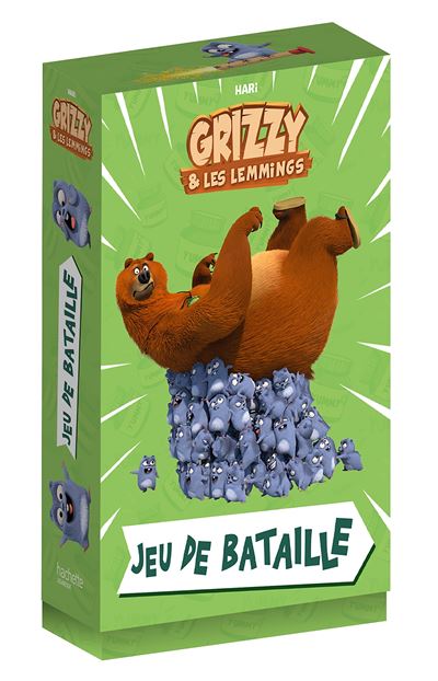 Grizzy - Boîte de cartes - Jeu de bataille - Dernier livre de Studio ...