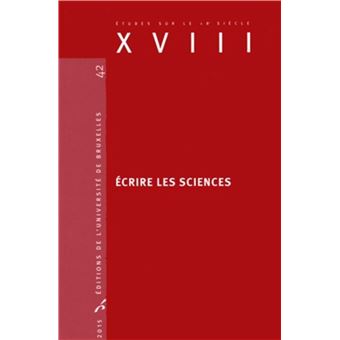 Ecrire les sciences Tome 0000 - broché - Isabelle Laboulais-Lesage ...
