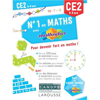 Numéro 1 en maths avec Mathador CE2 Tome 1 - broché - CANOPE, Éric ...