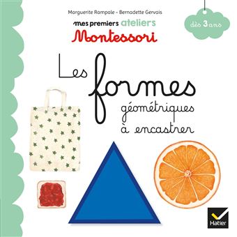 Les formes géométriques à encastrer - cartonné - Marguerite Rampale ...