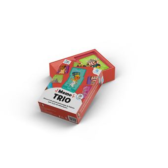Memo Trio 30 cartes - Collectif - Achat Livre | fnac