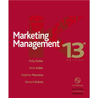 Marketing management 13e ed 13ème édition - broché - Philip Kotler ...