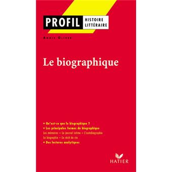 Profil - Le biographique - Poche - Georges Decote, Annie Oliver - Achat ...