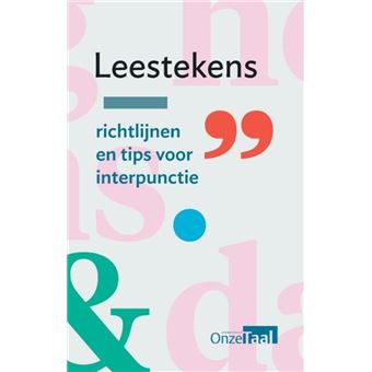 Leestekens richtlijnen en tips voor interpunctie - broché ...