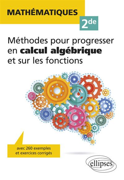 Mathématiques Seconde - Méthodes pour progresser en calcul algébrique et sur les fonctions ...