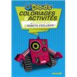 Oidroids Coloriages & Activités + construis 4 robots exclusifs (Fond ...