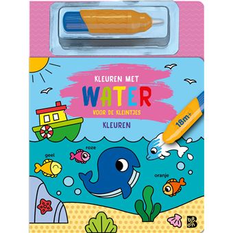 Kleuren met water - Tome 1 - KLEUREN MET WATER VOOR DE KLEINTJES ...