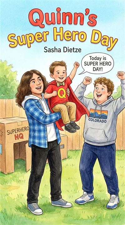 Quinn's Super Hero Day - Dernier livre de Sasha Dietze - Précommande ...