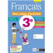 Français - Mon cahier d'activités 3e - Elève 2021 - broché - Cécile de ...