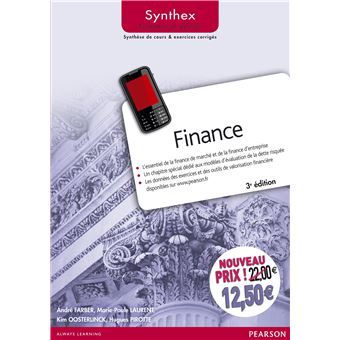 Finance - 3ed - nouveau prix Collection Synthex - broché - André Farber ...