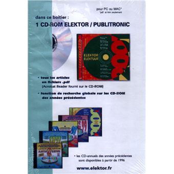 Cd-rom elektor 2001 AUDIO - Livre CD-ROM - Elektor - Achat Livre | fnac