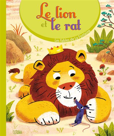 Livre fable le lion et le rat - broché - Jean de La Fontaine, Thierry ...