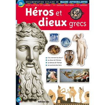 Livre heros et dieux grecs - broché - Sylvie Baussier - Achat Livre | fnac