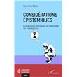 Considérations épistémiques Aux sources humaines et artificielles de l ...