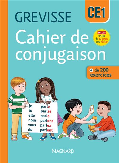 Cahier de conjugaison Grevisse CE1 (2025) - broché - Catherine ...