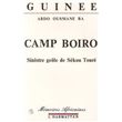 Camp Boiro sinistre geôle de Sekou Touré - Ardo Ousmane Ba - Achat ...