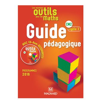 Les Nouveaux Outils pour les Maths CM2 (2017) - Guide pédagogique + CD ...