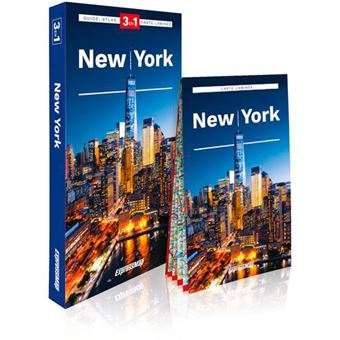 New York (Guide 3En1) 3 en 1, Guide, carte et atlas - broché ...