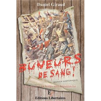 Les buveurs de sang - broché - Daniel Giraud - Achat Livre | Black ...