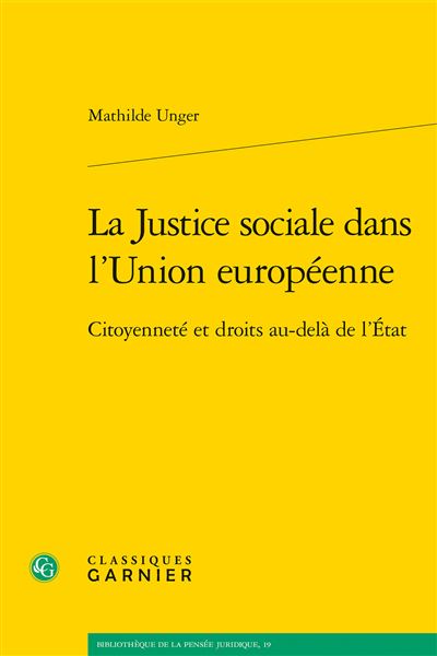 La Justice sociale dans l'Union européenne Citoyenneté et droits au ...