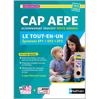 CAP AEPE tout-en-un 2025-2026 - broché - Louisa Rebih - Achat Livre ou ...
