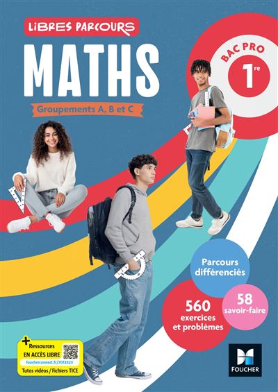 Libres parcours - Maths 1re Bac Pro Groupements A B C - Éd. 2026 ...