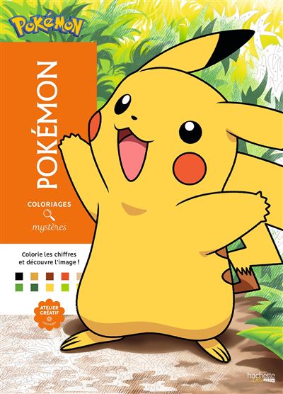 Les Pokémon - Colorie les chiffres et découvre l'image - Coloriages ...