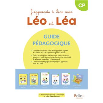 Léo Et Léa - J'apprends à lire avec Léo et Léa - Guide pédagogique 2024 - Michelle Sommer ...