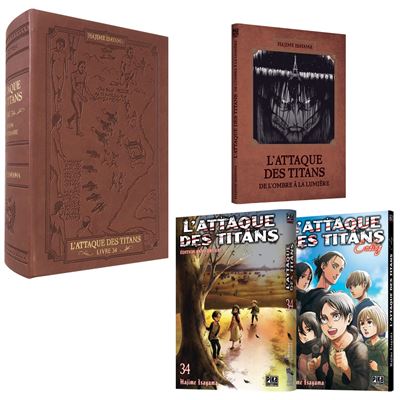 L'Attaque des Titans - ed.anniversairecoffret - L'Attaque des Titans T34 Edition Anniversaire ...