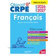 Objectif CRPE 2026 - 2027 - Français - épreuve écrite d'admissibilité ...