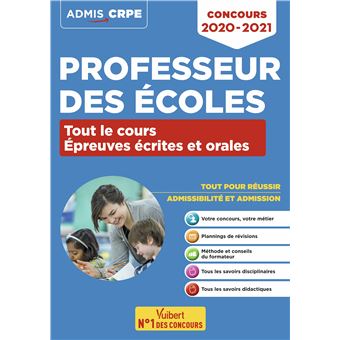 Concours Professeur des écoles - CRPE - Tout le cours des épreuves ...