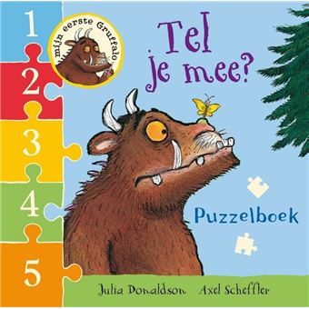 Mijn Eerste Gruffalo - puzzelboek - Tel je mee? - Julia Donaldson, Jesse Goossens, Axel ...