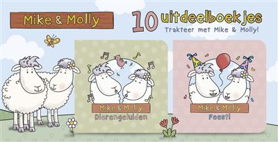 Mike & Molly - MIKE EN MOLLY - UITDEELBOEKJES - Van Hoorne - cartonné ...