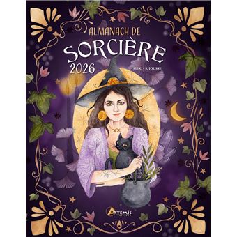 Almanach de sorcière 2026 - Dernier livre de Alice Delvaille ...