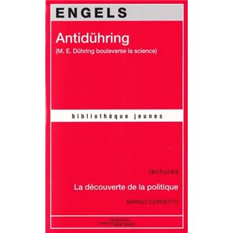 Antidühring (M. E. Dühring bouleverse la science) - Poche - Friedrich ...
