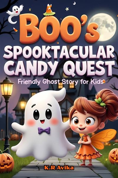 Boo's Spooktacular Candy Quest: Friendly Ghost Story for Kids Boo ...