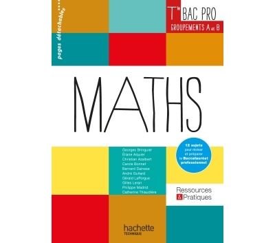 Ressources et Pratiques Maths Terminale Bac Pro Industriel (A et B ...