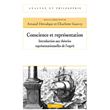 Conscience et représentation Introduction aux théories ...
