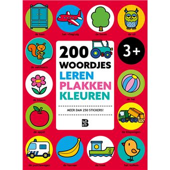 Speel- en leerboeken (bind-up) - Tome 1 - 200 woordjes leren - plakken ...