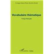 Vocabulaire thématique Fang-français Edition bilingue fang-français ...
