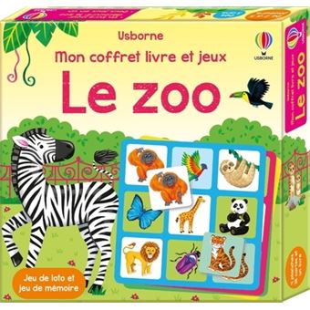 Le zoo - Mon coffret livre et jeux - Dès 3 ans + 4 planches loto + 36 ...