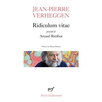 Ridiculum vitae/Artaud Rimbur Précédé de Artaud Rimbur - Poche - Jean ...