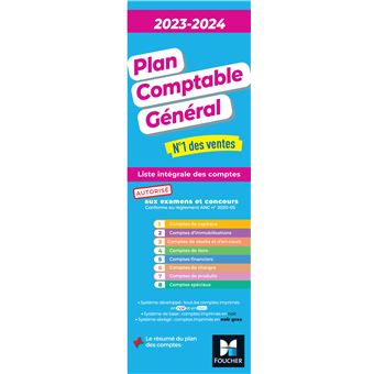 Plan comptable général - PCG - 2023-2024 - broché - Sébastien Paugam - Achat Livre | fnac