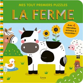 Mes tout premiers puzzles - La ferme - cartonné - Rebecca Weerasekera ...