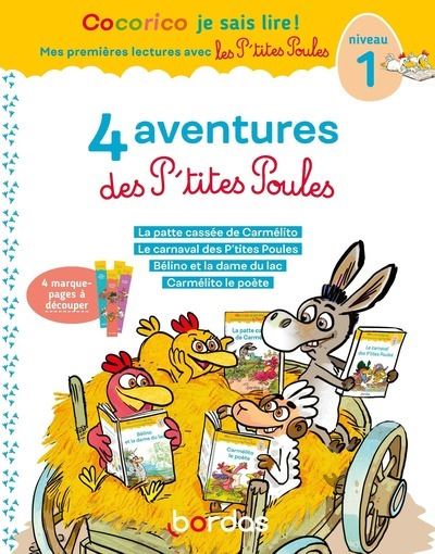 Les P'tites Poules - Tome 2 - Cocorico Je sais lire ! 1res lectures - 4 ...